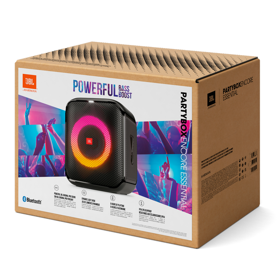 JBL Partybox Encore Essential | Tragbarer Party-Lautsprecher mit satten ...